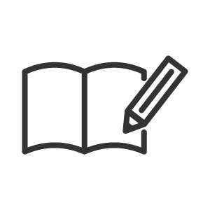 勉強のアイコン | 【商用OK/無料】シンプルなフリーアイコン素材サイトSATO ICONS | 丸みのあるアウトラインとシルエットのアイコン ...