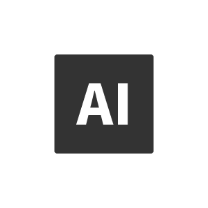 AIのアイコン | 【商用OK/無料】シンプルなフリーアイコン素材サイトSATO ICONS | 丸みのあるアウトラインとシルエットのアイコン ...