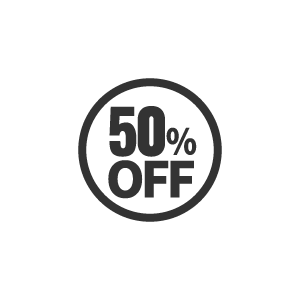 SALE（50％OFF）のアイコン | 【商用OK/無料】シンプルなフリーアイコン素材サイトSATO ICONS | 丸みのあるアウトラインと ...