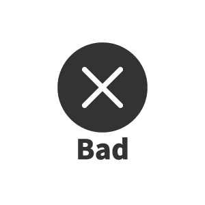 Bad | 【商用OK/無料】シンプルなフリーアイコン素材サイトSATO ICONS | 丸みのあるアウトラインとシルエットのアイコン集【商用 ...