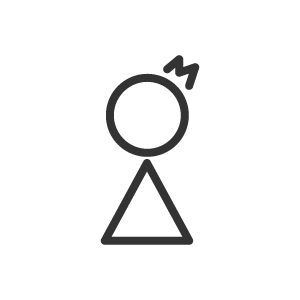 男性のアイコン | 【商用OK/無料】シンプルなフリーアイコン素材サイトSATO ICONS | 丸みのあるアウトラインとシルエットのアイコン ...